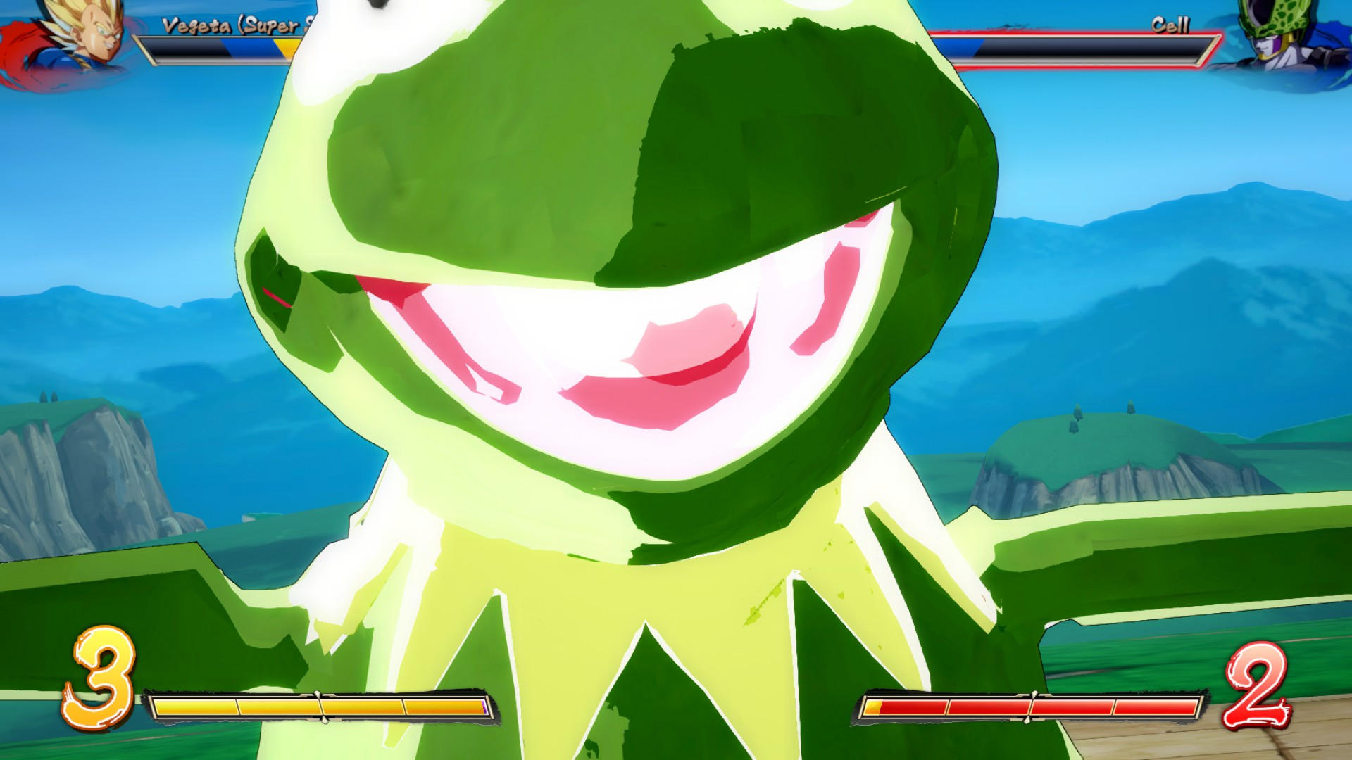 Kermit the frog Mod for Dragon Ball FighterZ | DB:FZ Mods