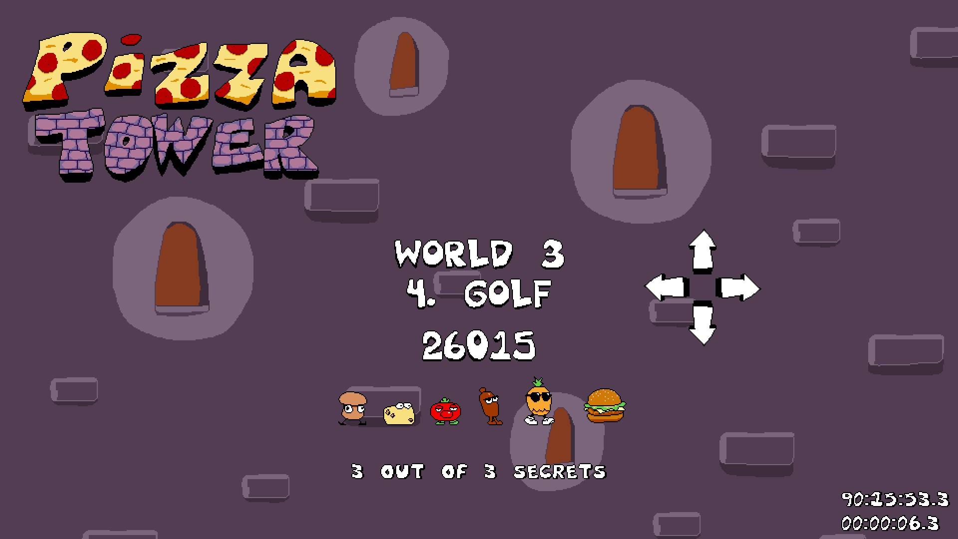 [GMLoader] Level Select Mod for Pizza Tower | PT Mods