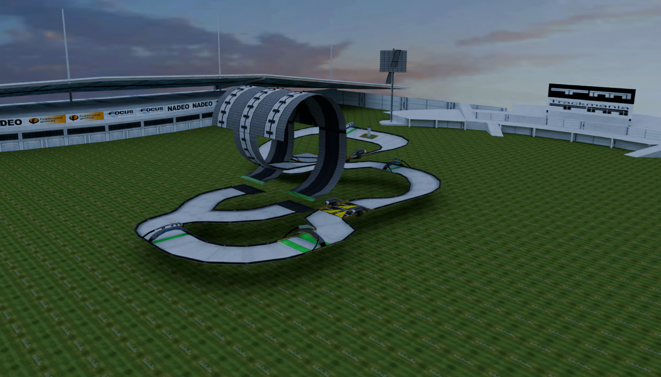 Trackmania DS Stadium E4 Mod for Mario Kart 7 | MK7 Mods