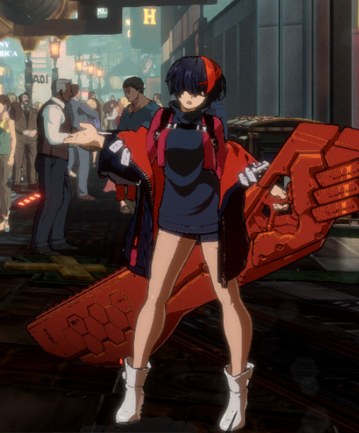Ryuko Matoi Unika Mod for GUILTY GEAR -STRIVE- | GGST Mods