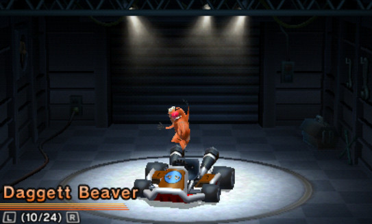 Daggett Beaver Mod for Mario Kart 7 | MK7 Mods