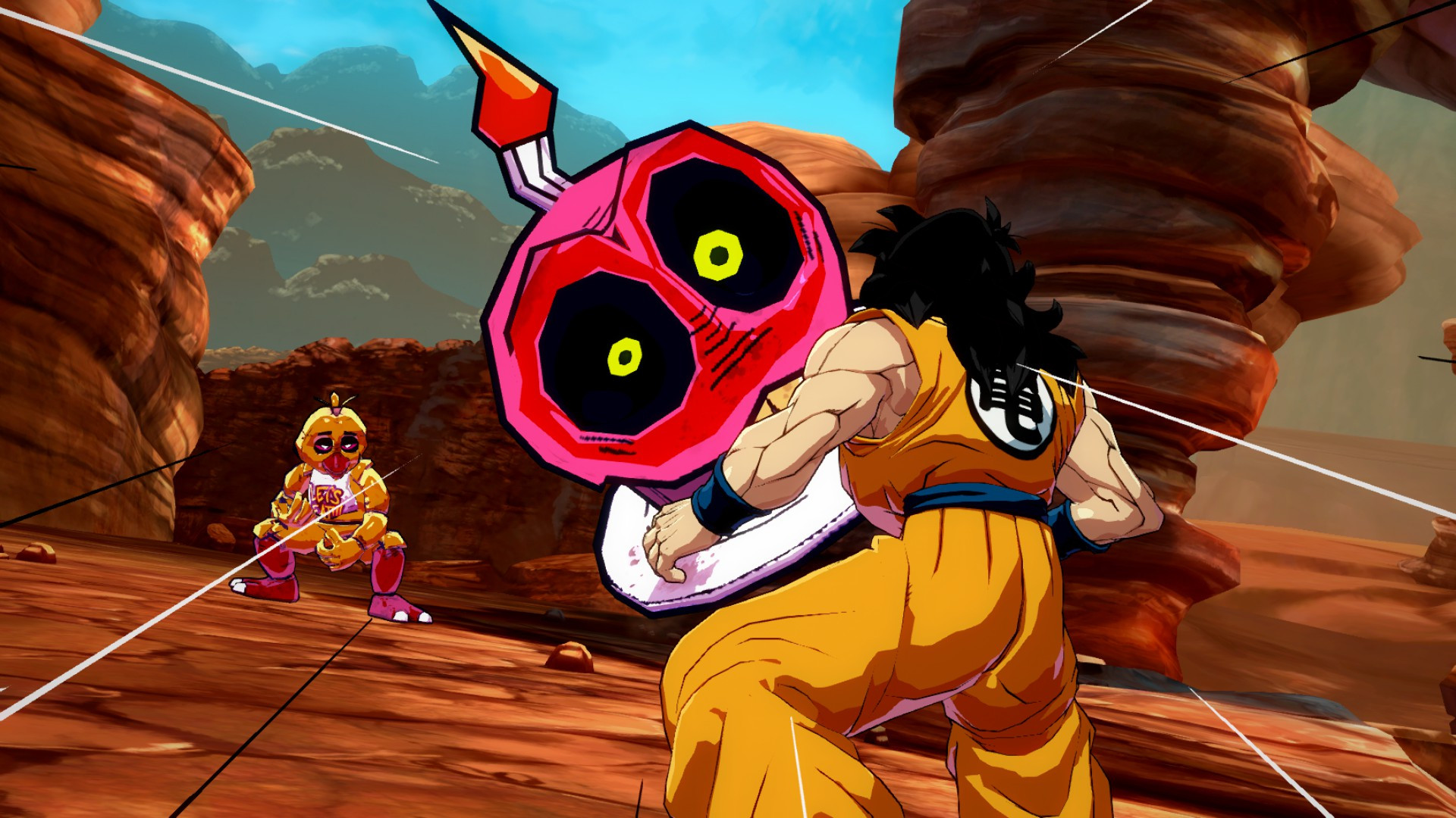 RETRO FNAF Skin Mod Pack Mod for Dragon Ball FighterZ | DB:FZ Mods