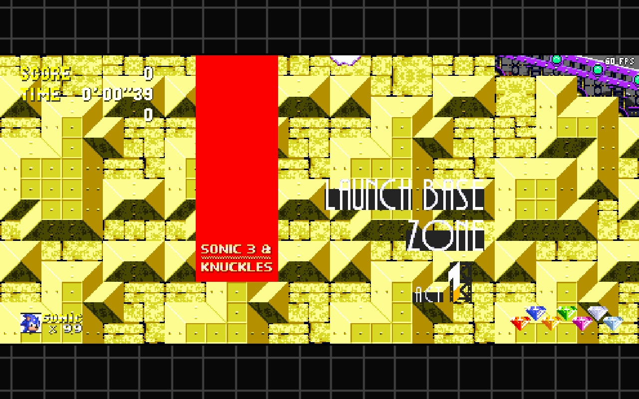 Title Cards Sonic 3 A.I.R style Mod for Sonic 3 A.I.R. | S3AIR Mods