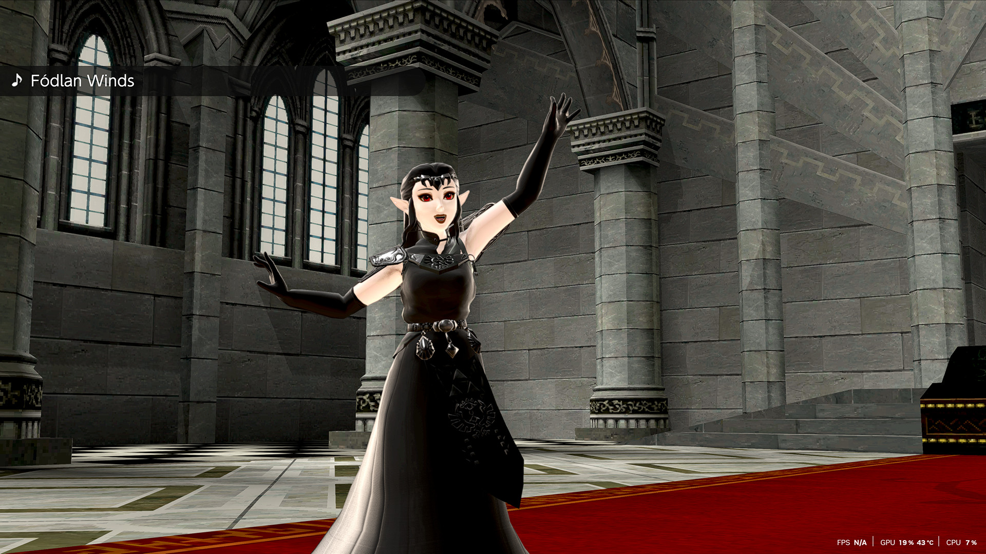 Goth Zelda Mod for Super Smash Bros. Ultimate | SSBU Mods