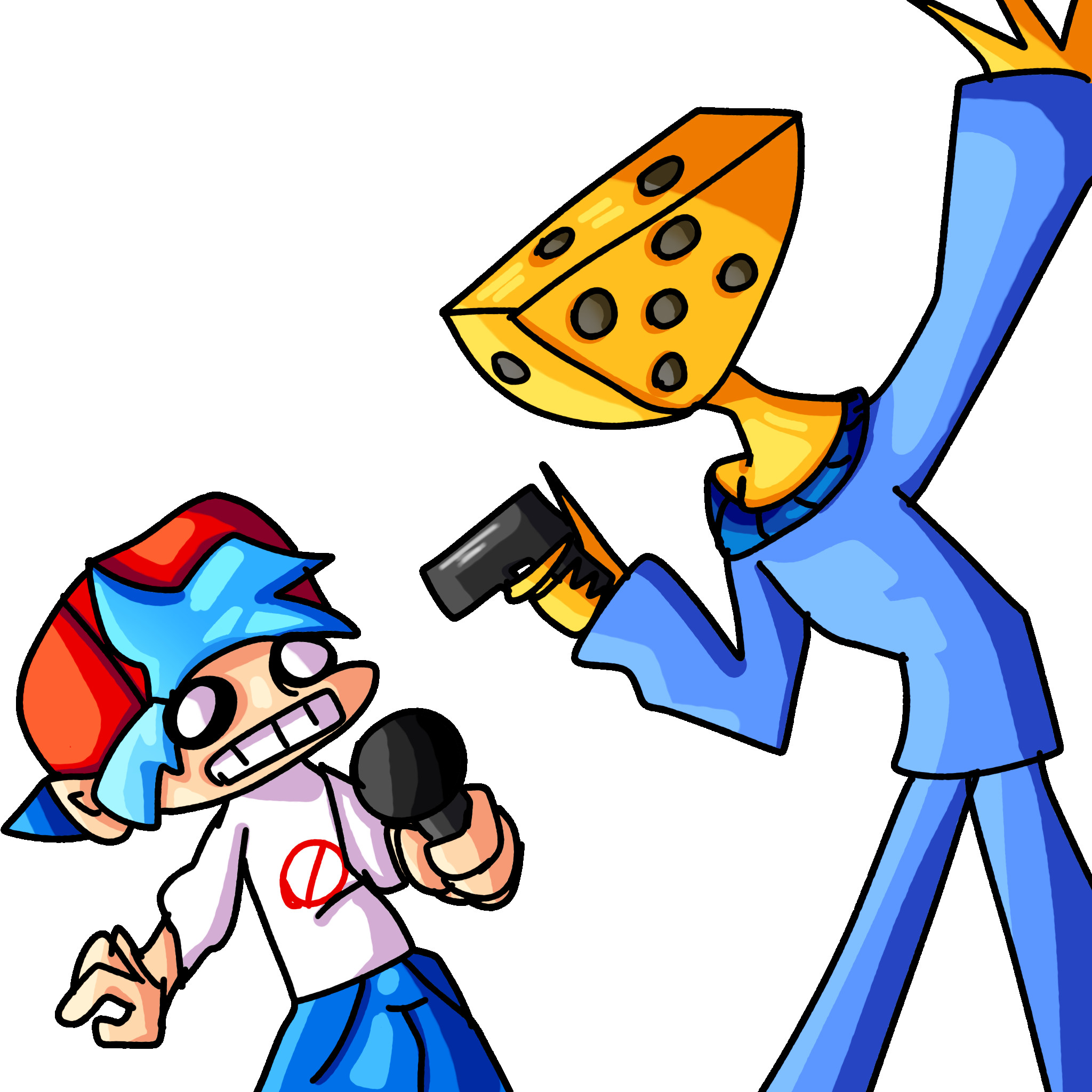 fnf vs cheeze DEMO Mod for Friday Night Funkin' | FNF Mods