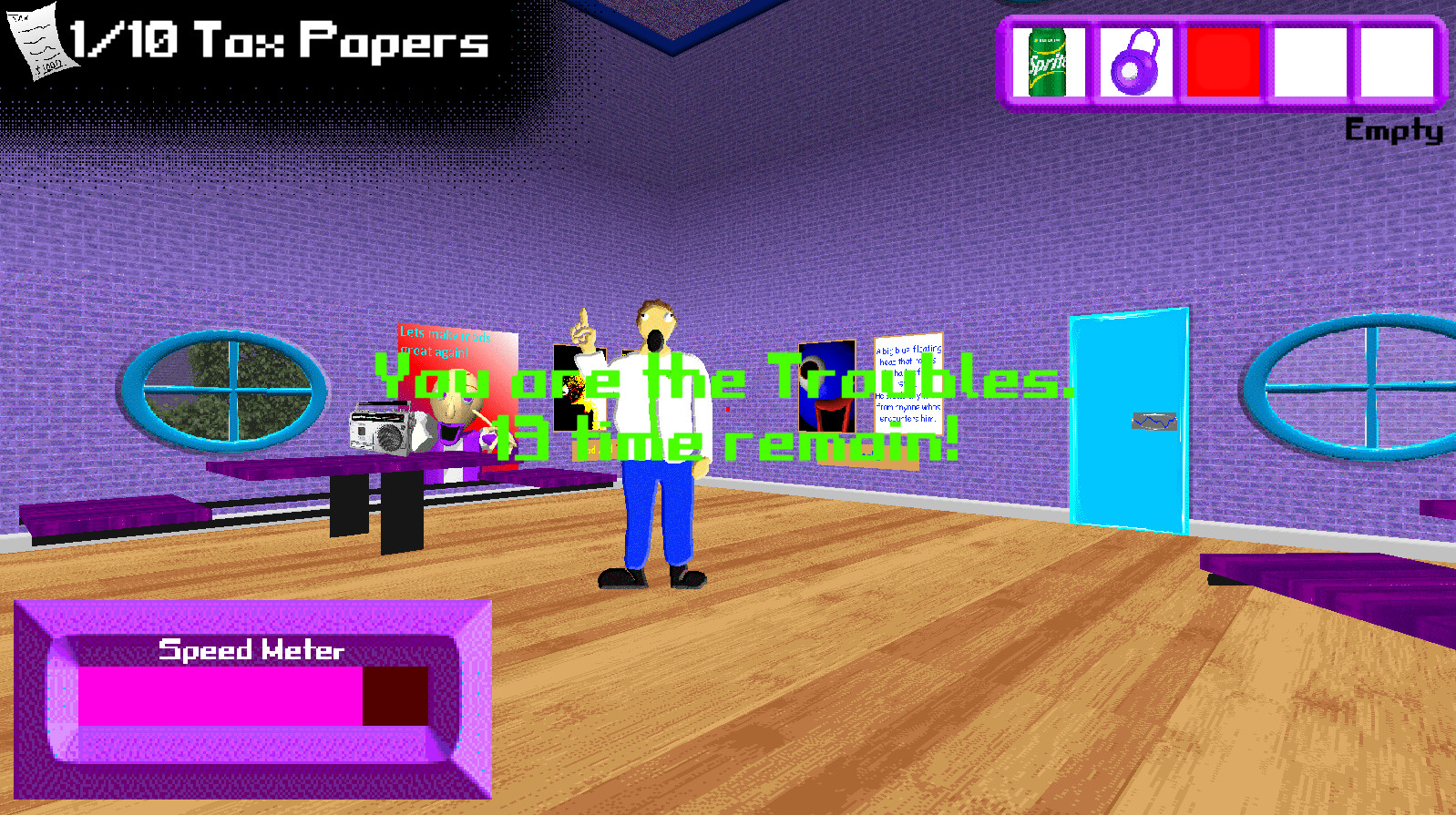Retro's Exercise Plus Remastered Mod for Baldi's Basics | Baldi Mods