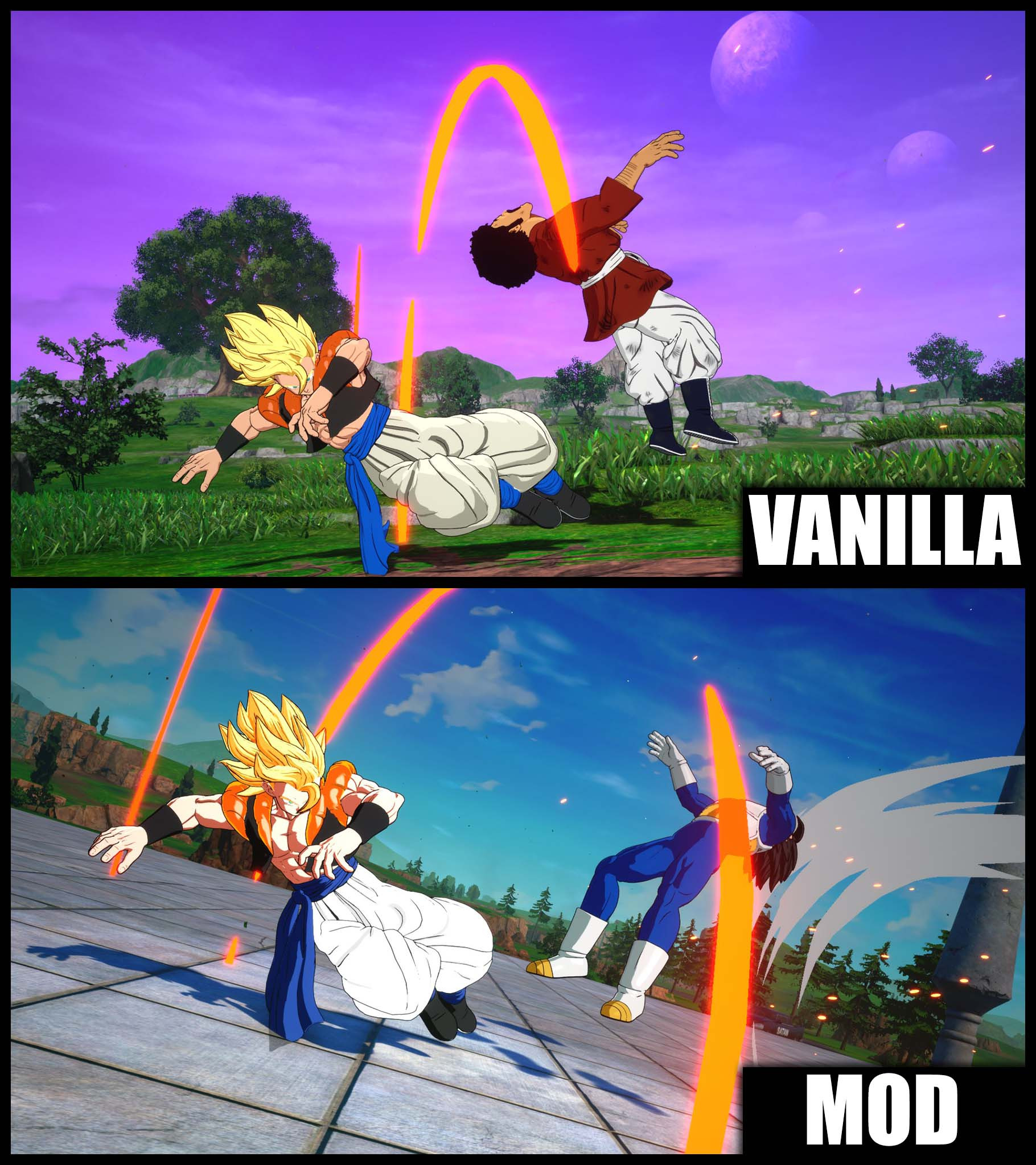 Super Gogeta - Color Corrected [Replacer] Mod for Dragon Ball: Sparking ...