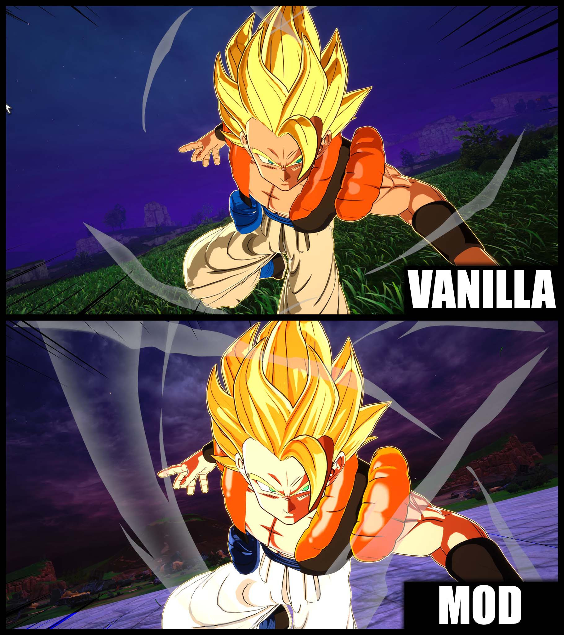 Super Gogeta - Color Corrected [Replacer] Mod for Dragon Ball: Sparking ...