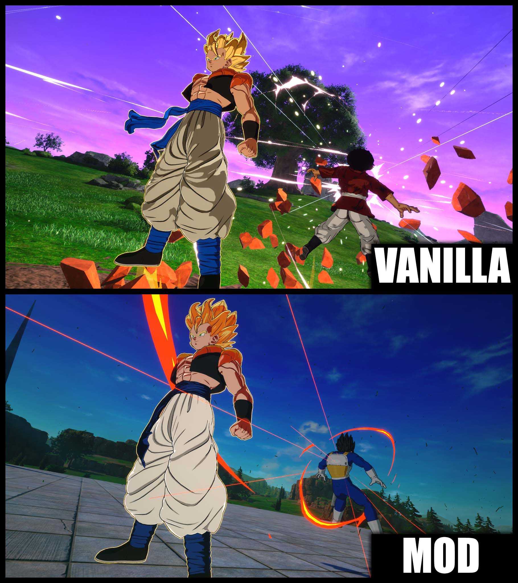 Super Gogeta - Color Corrected [Replacer] Mod for Dragon Ball: Sparking ...