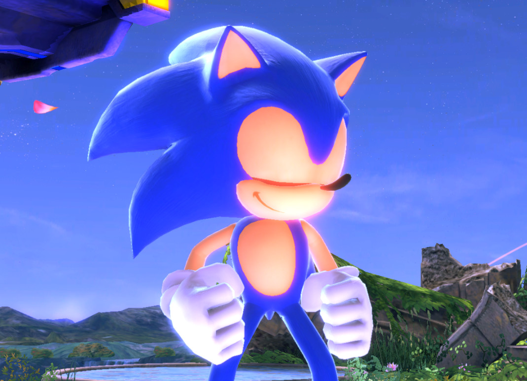 Cartoonier Sonic Mod for Super Smash Bros. Ultimate | SSBU Mods