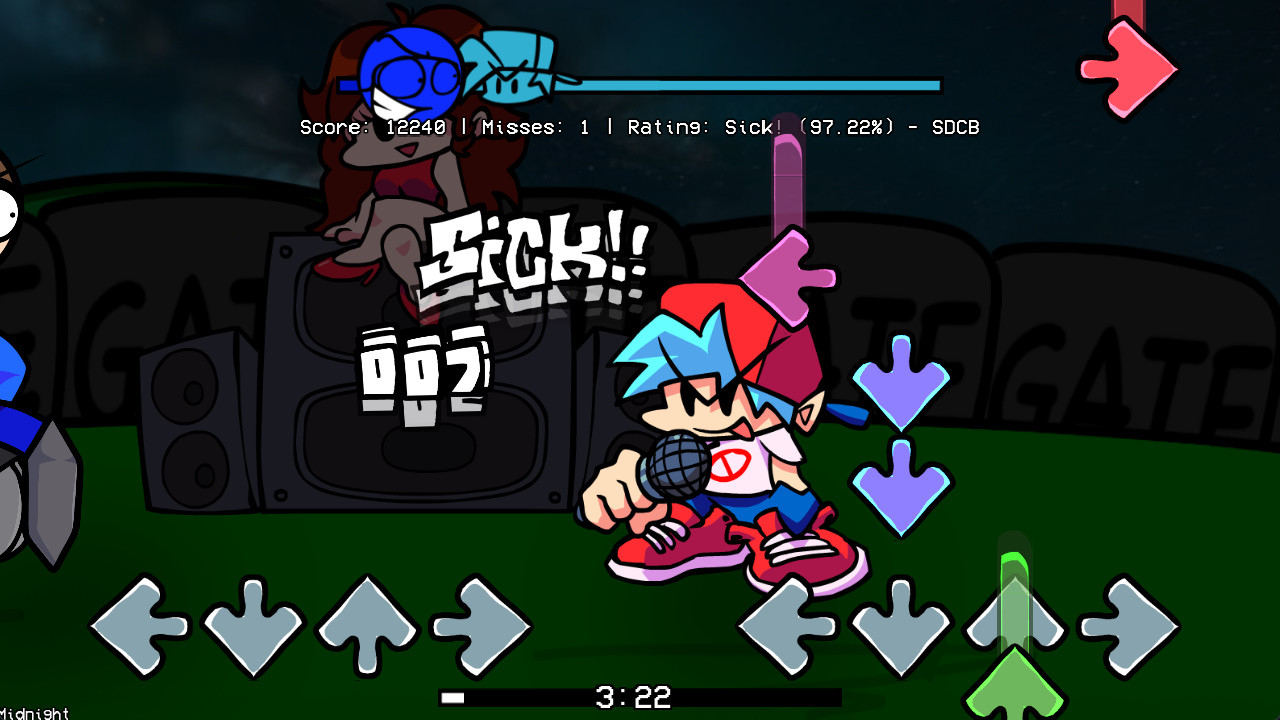 Vs. D&B Cream Edition: Midnight song (2025 mix) Mod for Friday Night ...