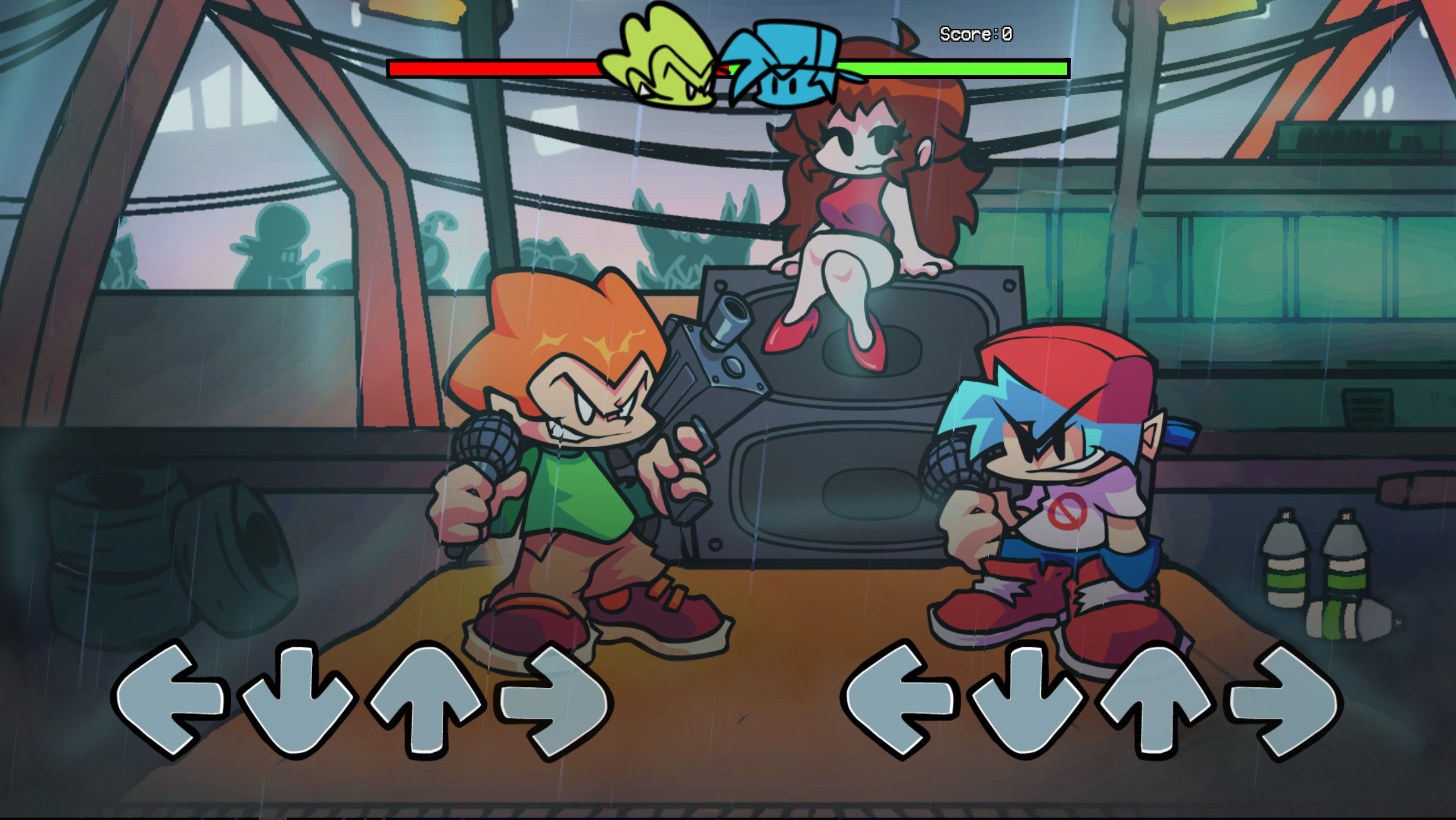 Pico Oneshot - Tears in the Rain Mod for Friday Night Funkin' | FNF Mods