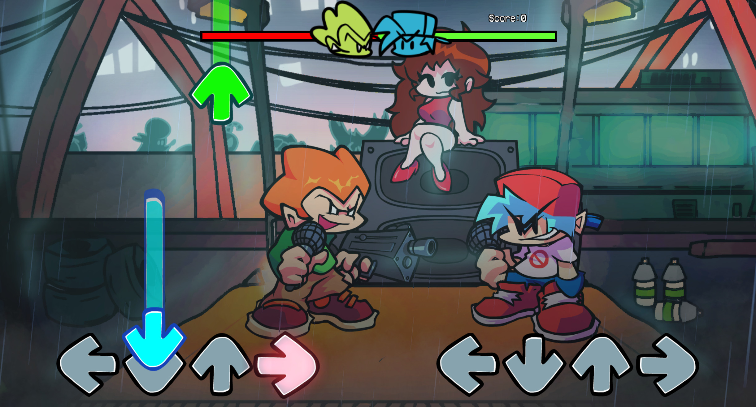 Pico Oneshot - Tears in the Rain Mod for Friday Night Funkin' | FNF Mods