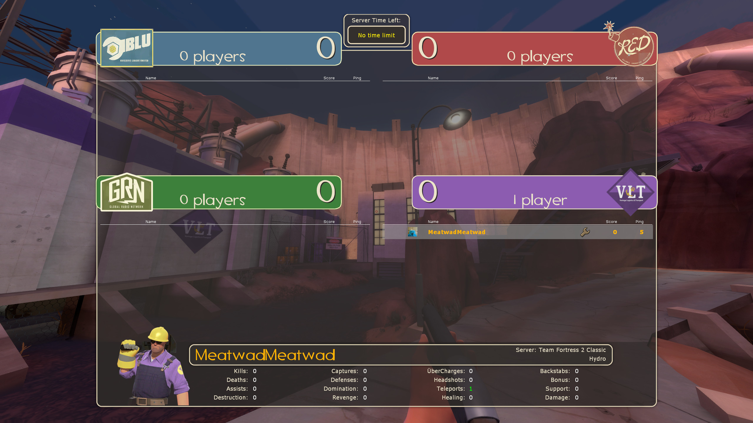 Violet Team (VLT) YLW Replacement Mod for Team Fortress 2 Classic ...