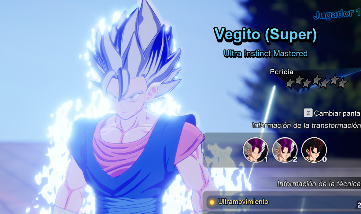 Vegito Mega Forms Connection Pack!! Mod for Dragon Ball: Sparking! ZERO ...