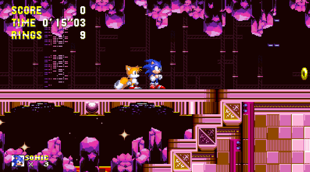 Mania HPZ BG + Encore Palette Mod for Sonic 3 A.I.R. | S3AIR Mods