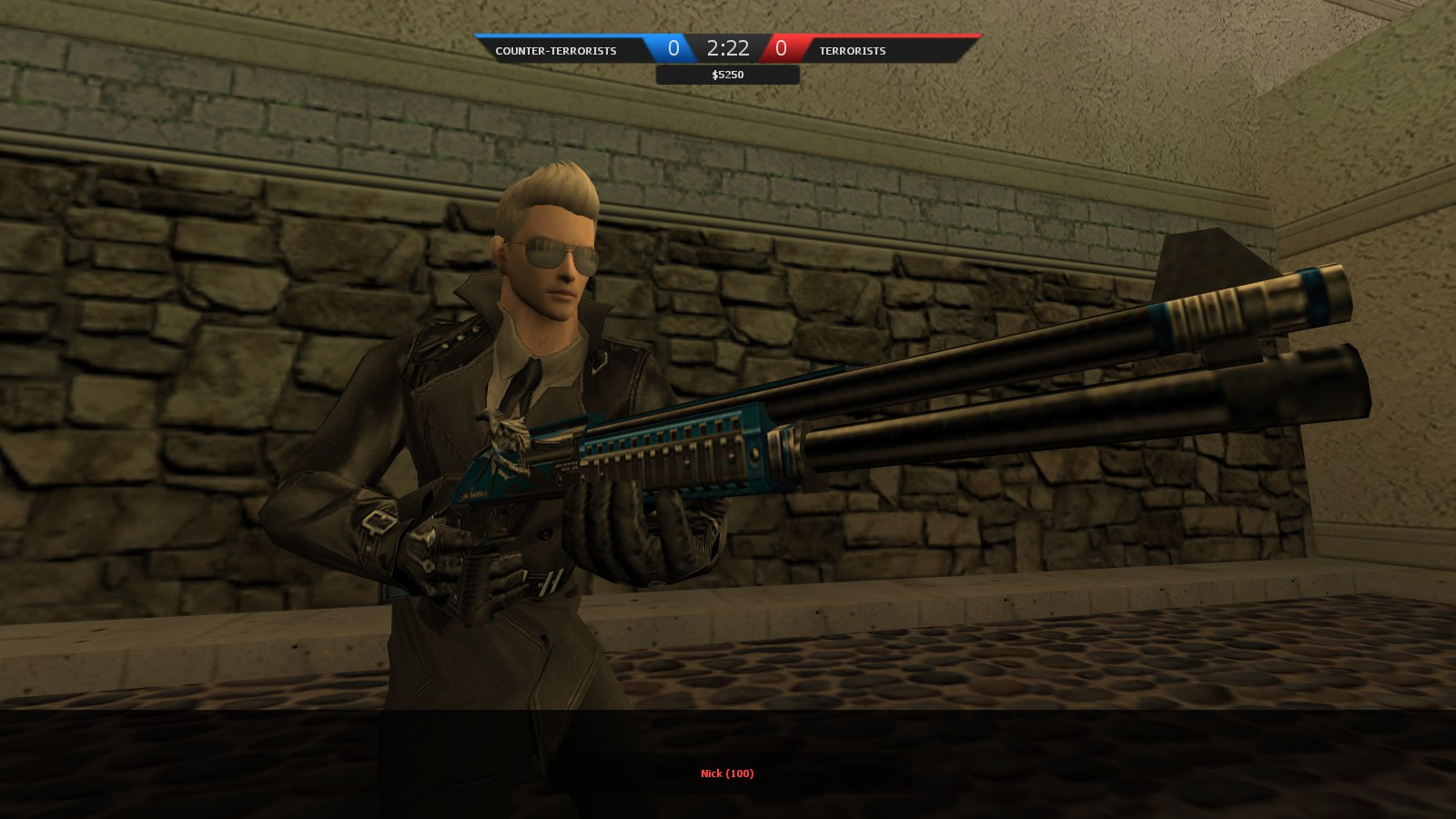 Crossfire characters (black suit) Mod for Counter-Strike 1.6 | CS1.6 Mods