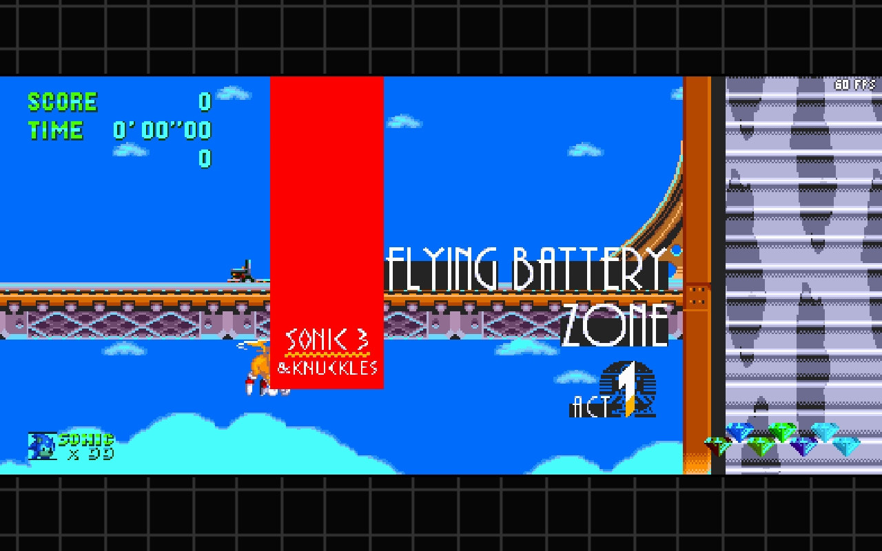 Title Cards Sonic 3 A.I.R style Mod for Sonic 3 A.I.R. | S3AIR Mods