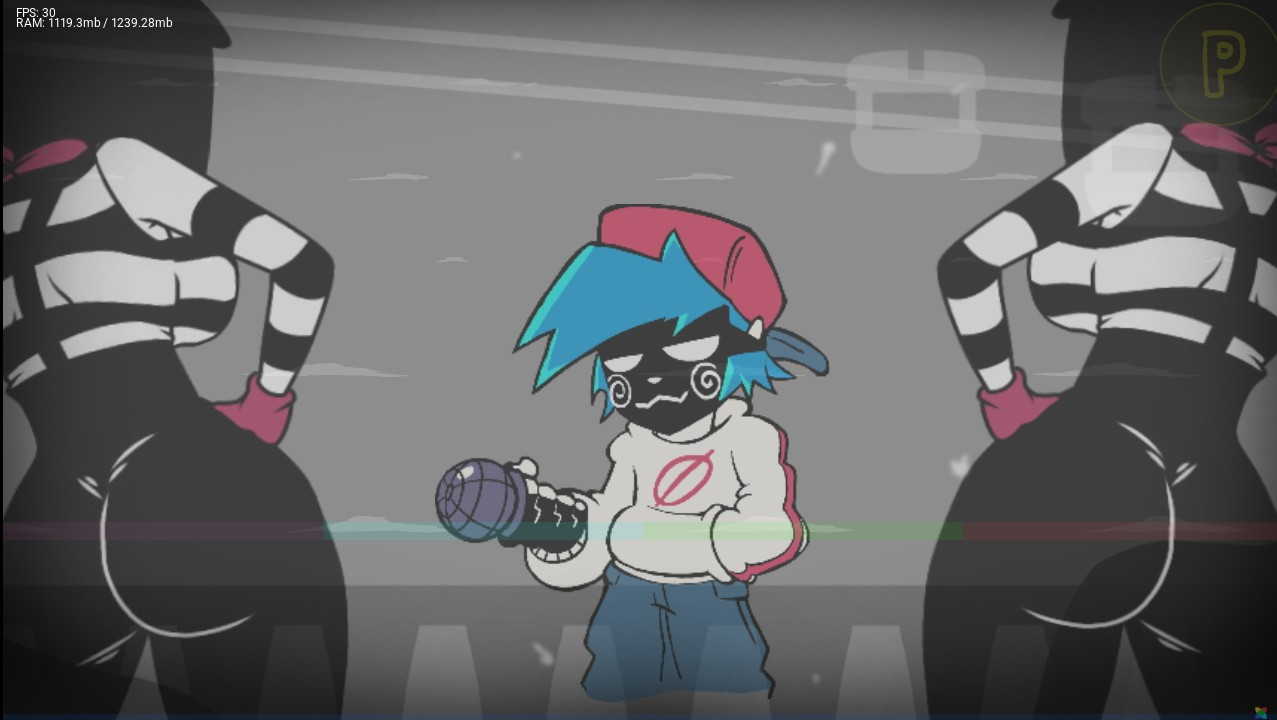 Friday Night Funk Mime and Dash Port P-Slice Mod for Friday Night ...