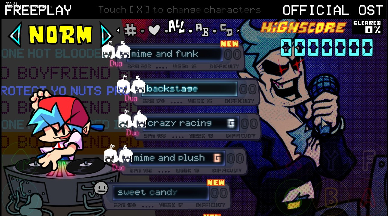 Friday Night Funk Mime and Dash Port P-Slice Mod for Friday Night ...