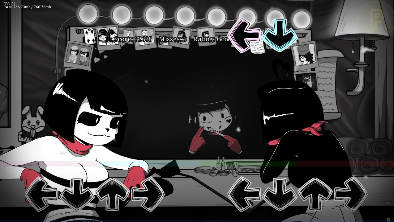 Friday Night Funk Mime and Dash Port P-Slice Mod for Friday Night ...