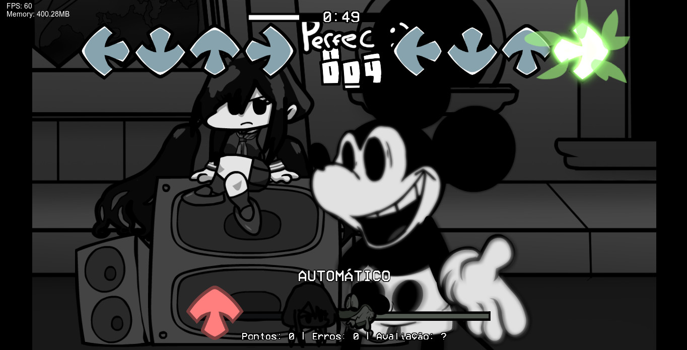 Playable Crazy Mickey Mouse.AVI Mod for Friday Night Funkin' | FNF Mods