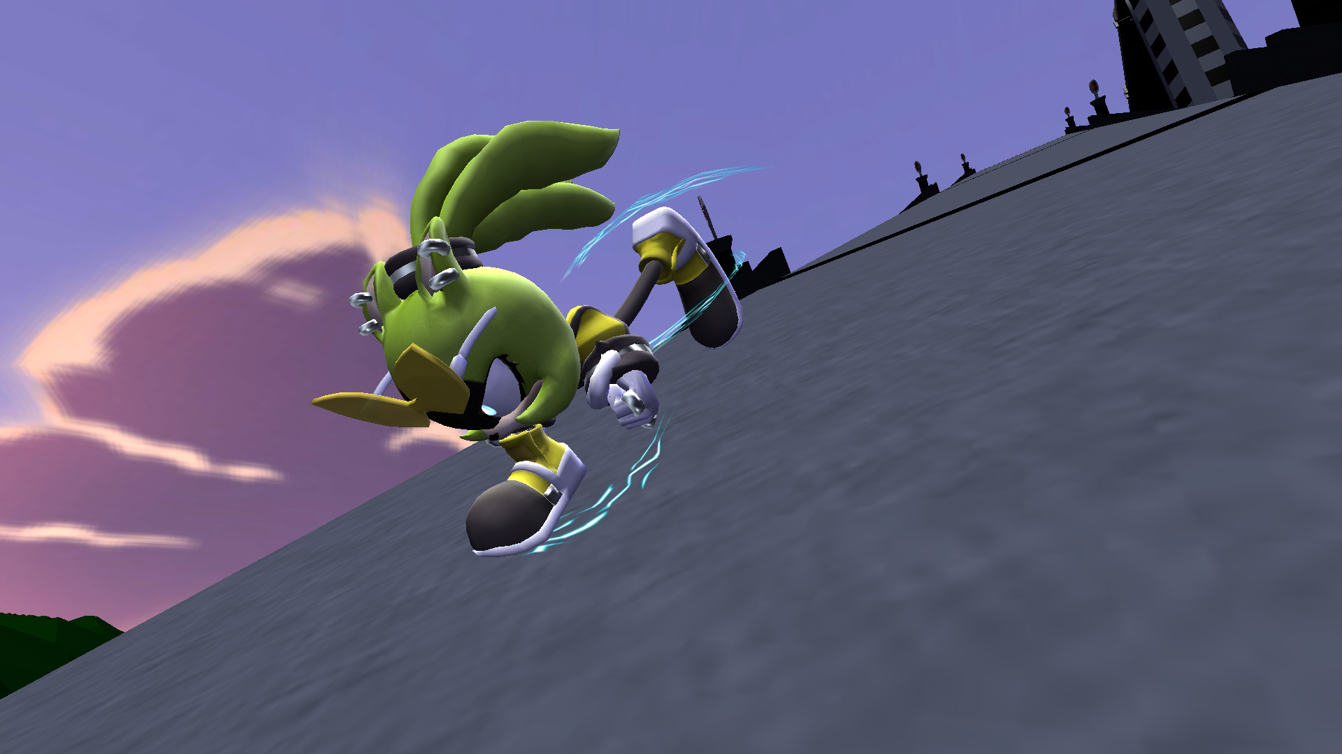 Surge the Tenrec Mod for Sonic World DX | SWDX Mods