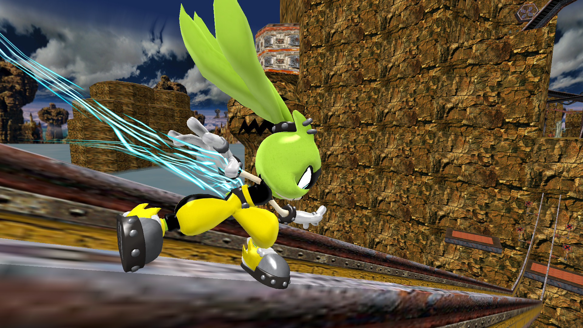 Surge the Tenrec Mod for Sonic World DX | SWDX Mods
