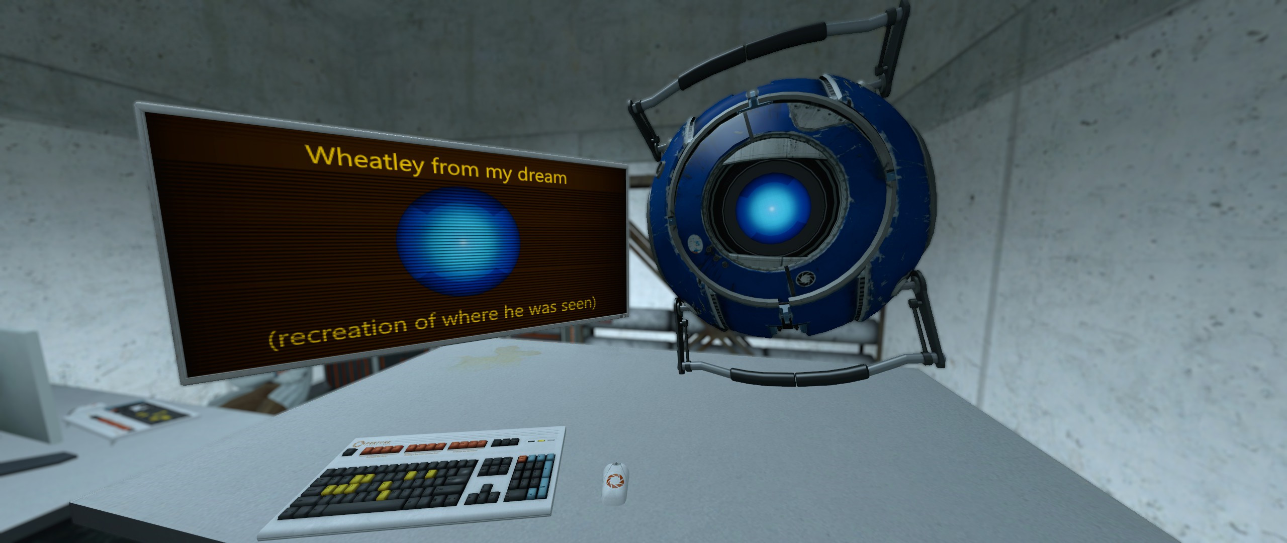 Wheatley from my dream Mod for Portal 2 | P2 Mods
