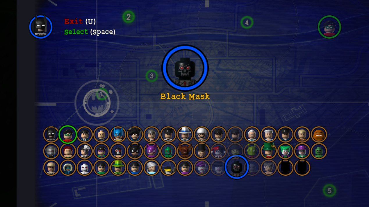 Black Mask Mod for LEGO Batman: The Video Game | LB1 Mods