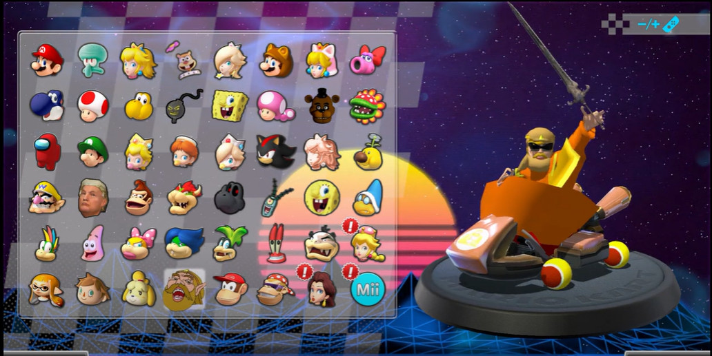 King Harkinian YTP x MK8D Mod for Mario Kart 8 Deluxe | MK8D Mods
