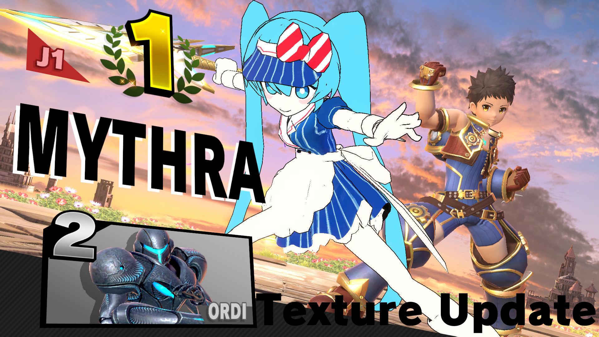 Mesmerizer Miku x Teto Mod for Super Smash Bros. Ultimate | SSBU Mods
