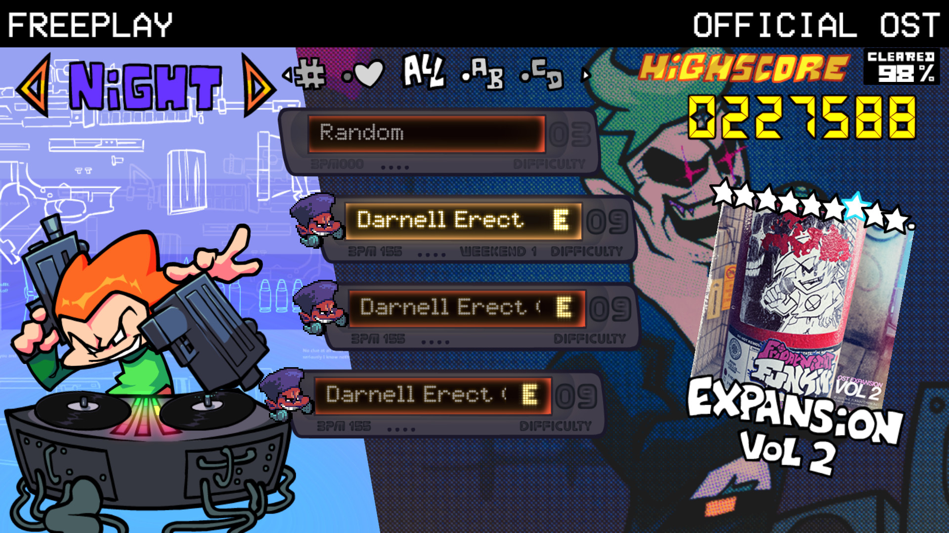 FNF Unused Instrumental Pack Mod for Friday Night Funkin' | FNF Mods