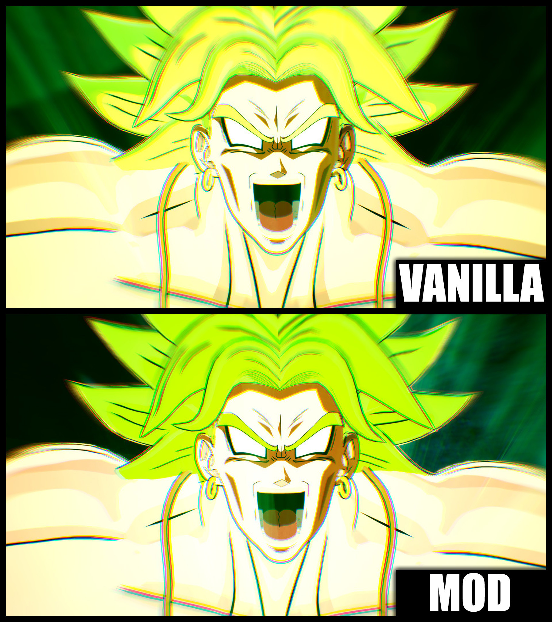 Broly (Z) - Color Corrected [Replacer] Mod for Dragon Ball: Sparking ...
