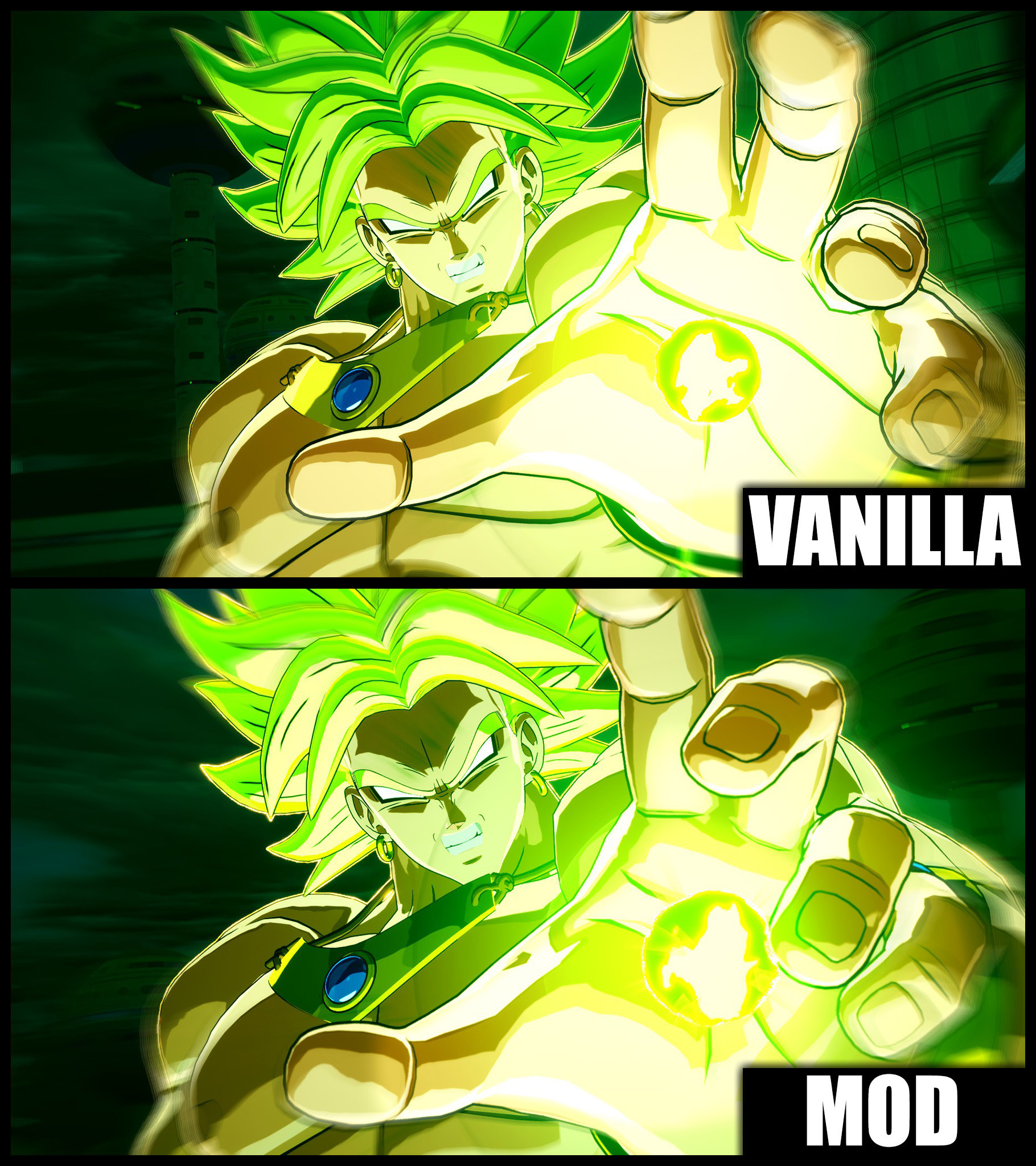 Broly (Z) - Color Corrected [Replacer] Mod for Dragon Ball: Sparking ...