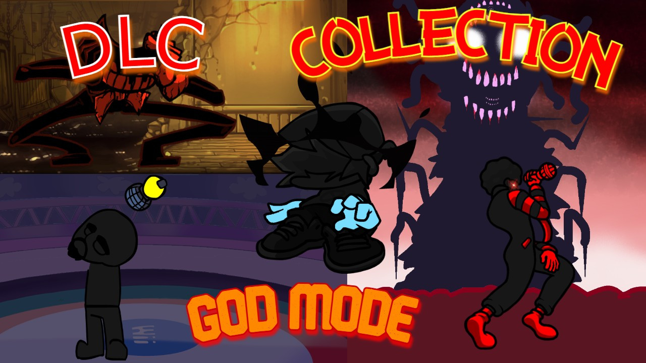 FNF WORLD GOD MODE COLLECTION GODPACK 1 + DLC Mod for Friday Night ...