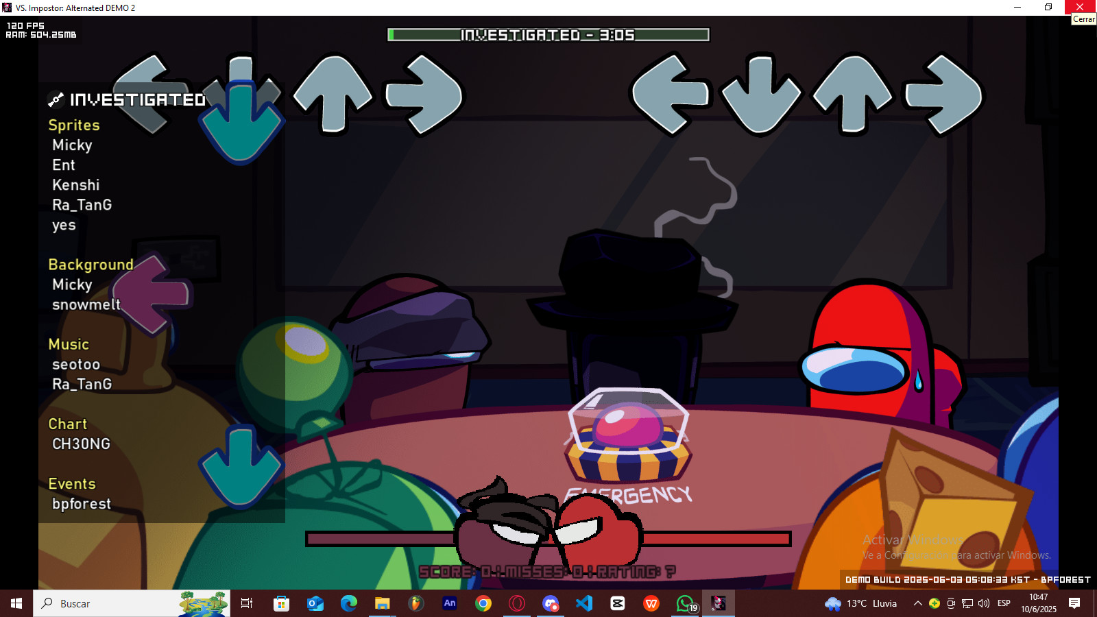 FNF VS Impostor Alternated - Demo 2 Optimizado-opt Mod for Friday Night ...