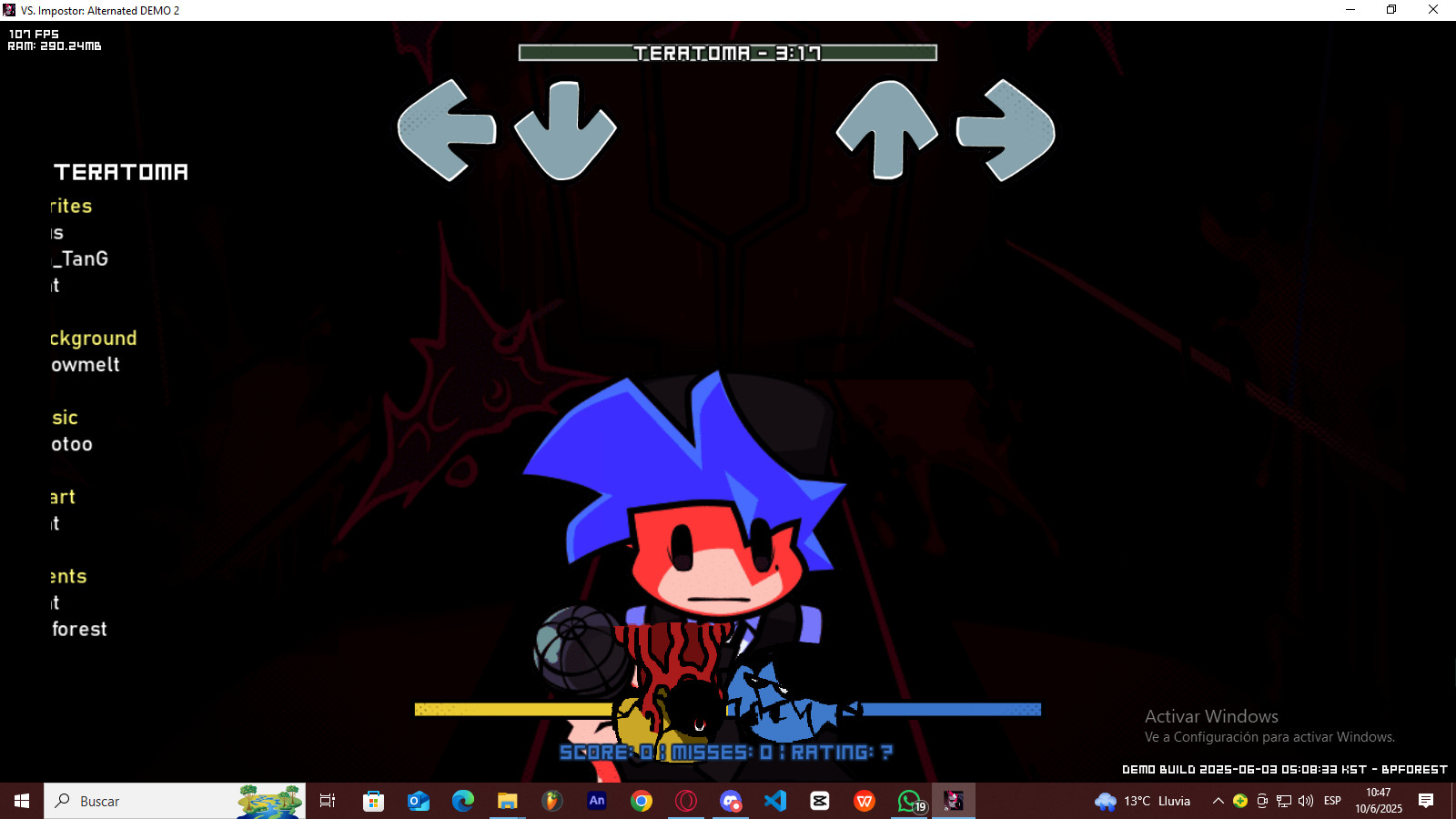 FNF VS Impostor Alternated - Demo 2 Optimizado-opt Mod for Friday Night ...