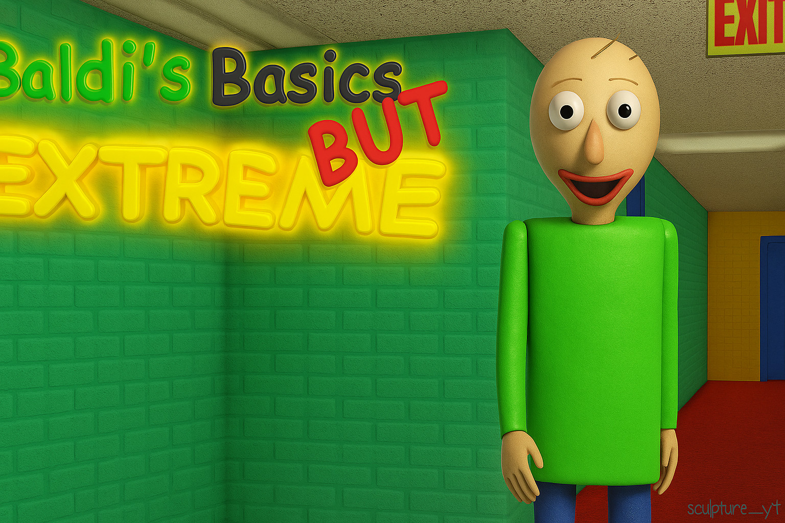 Baldi's Basics But Extreme Mod for Baldi's Basics | Baldi Mods