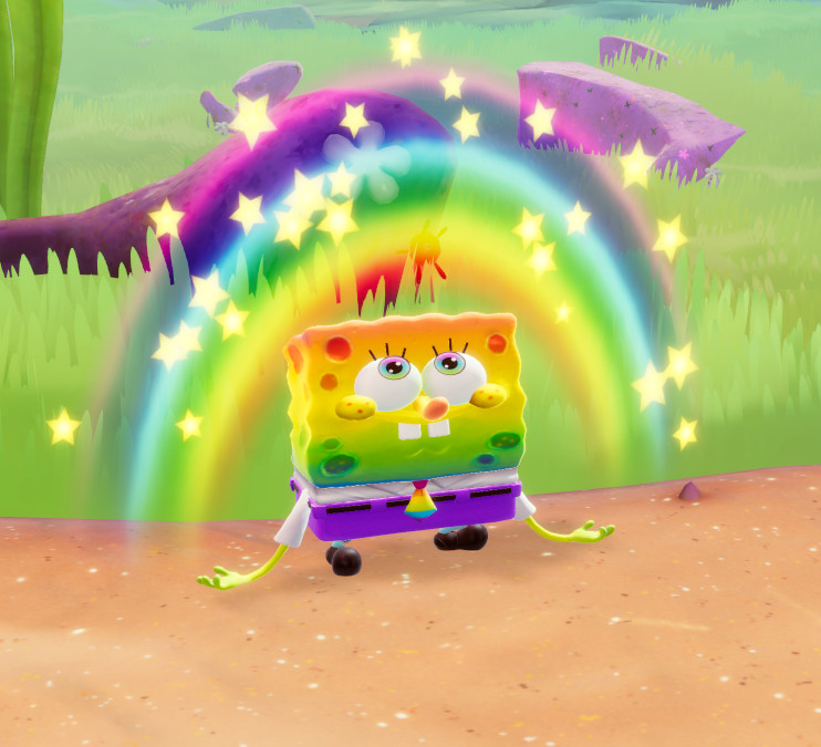 Spongebob Imagination Rainbow Gif LED Effect Notes | Siboor