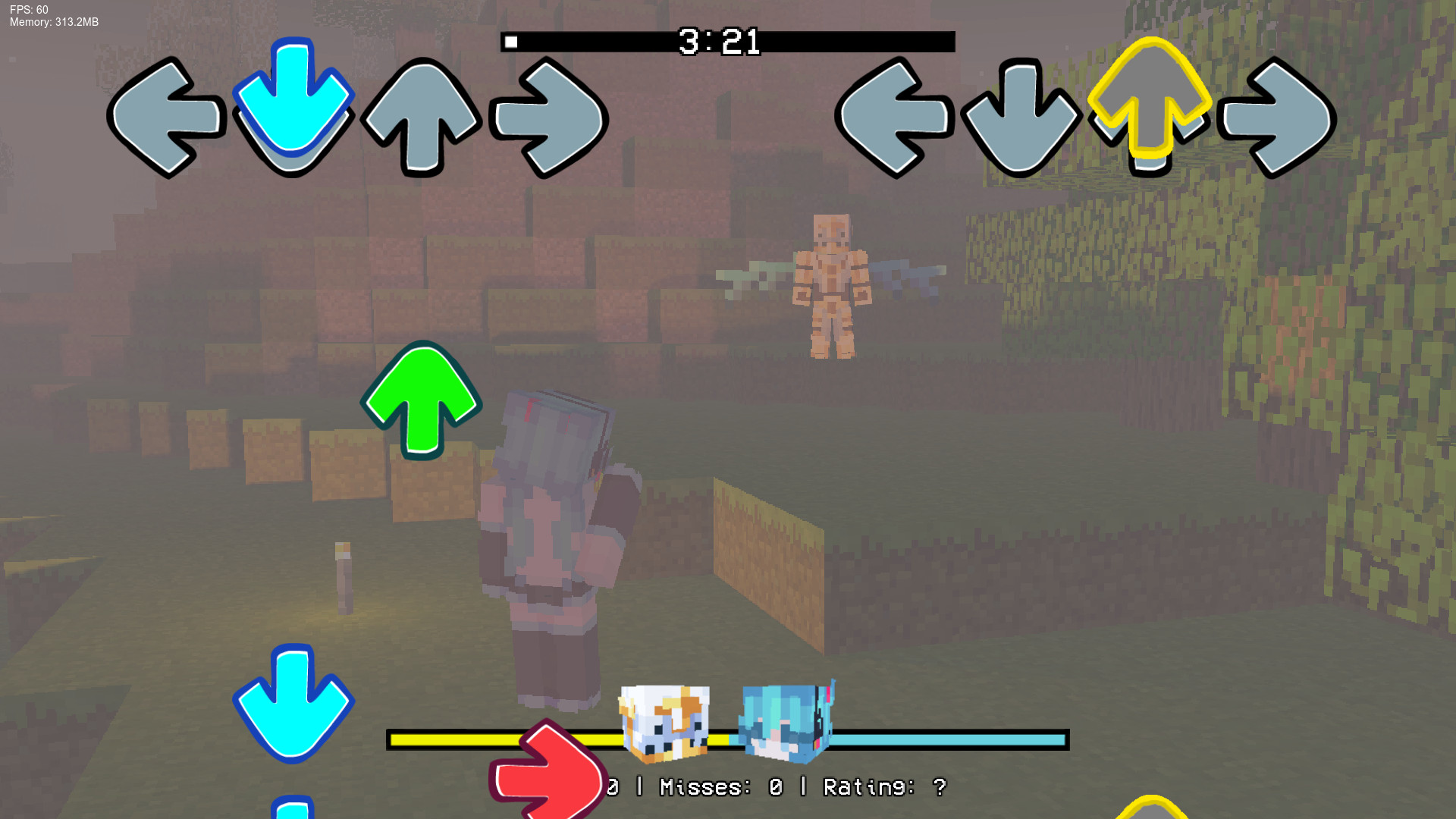 FNF vs Minecraft Gabriel Mod for Friday Night Funkin' | FNF Mods