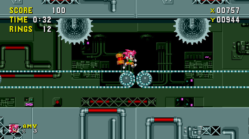 STT 16-Bit Amy Sprites Mod for Sonic the Hedgehog (2013) | S1 2013 Mods