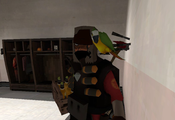 Cowboy Re-texture for Saxton Hale Mask Mod for Team Fortress 2 | TF2 Mods