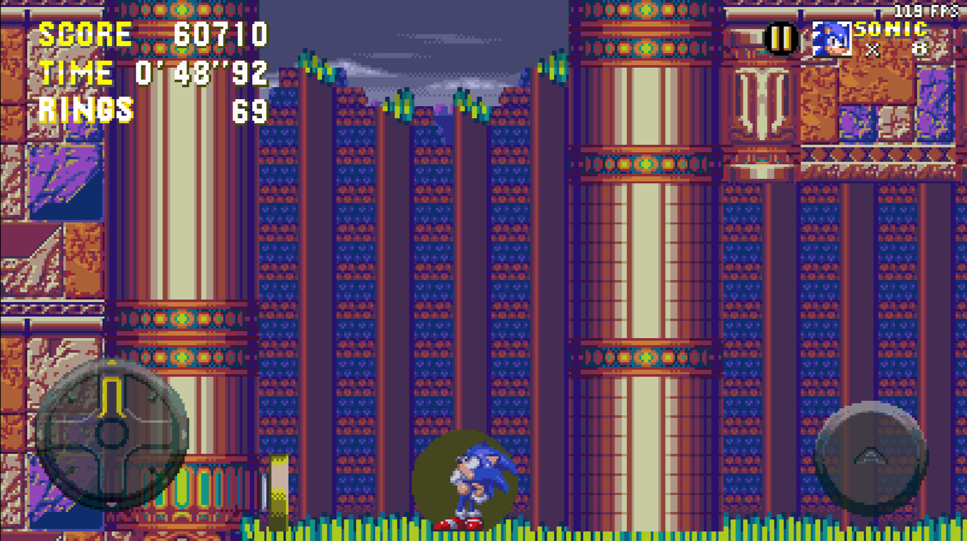 "Rings" text GLOWS when you can go Super or Hyper Mod for Sonic 3 A.I.R ...