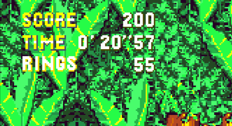 "Rings" text GLOWS when you can go Super or Hyper Mod for Sonic 3 A.I.R ...