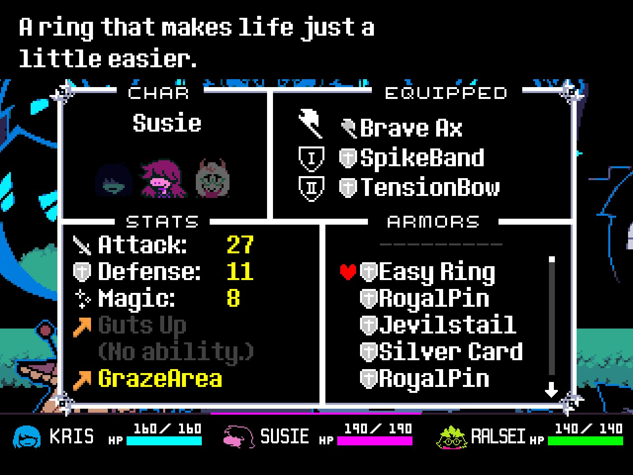 Easy Ring Mod for Deltarune | DR Mods