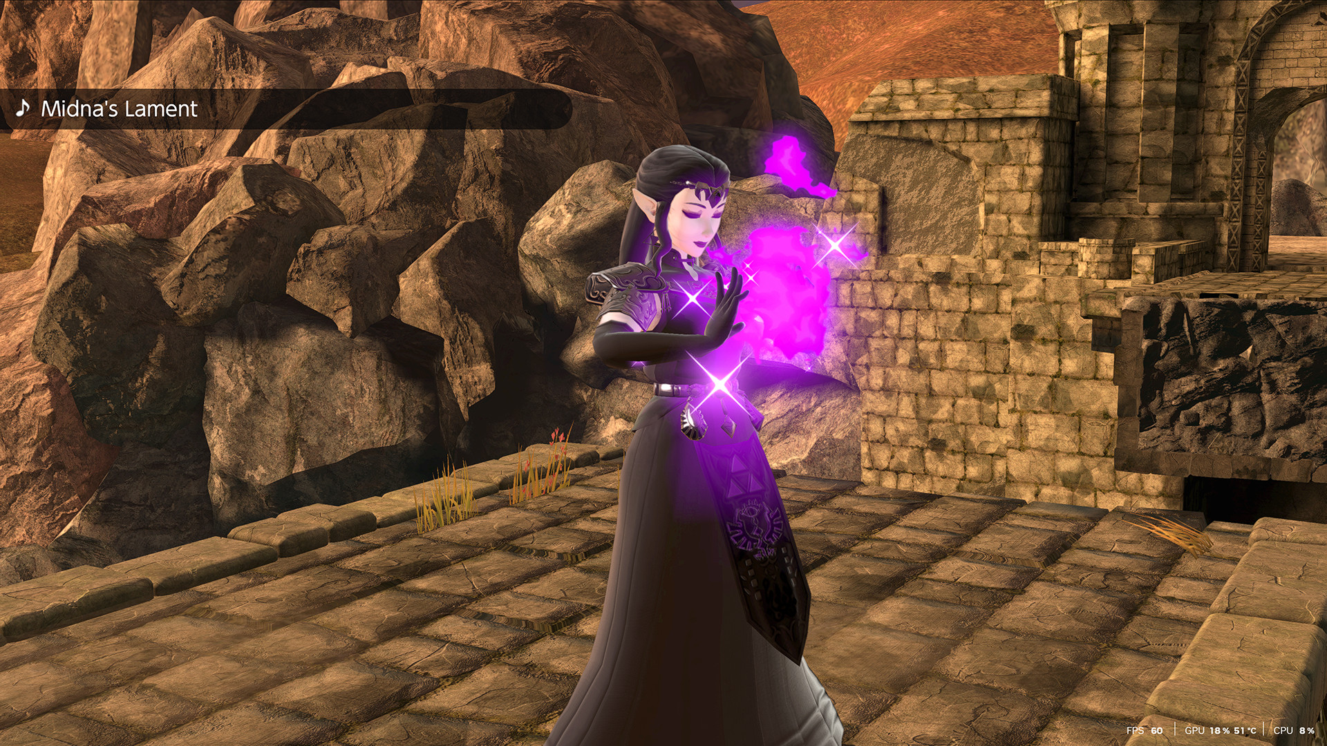 Goth Zelda Mod for Super Smash Bros. Ultimate | SSBU Mods