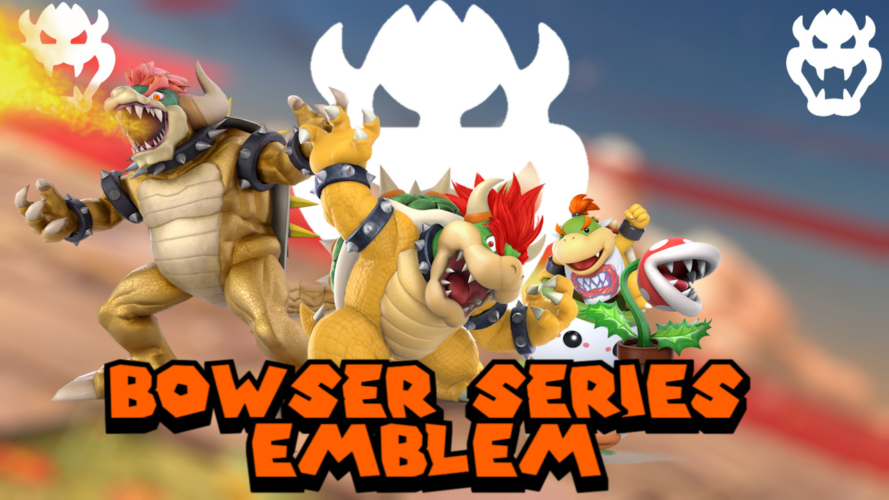 Bowser series emblem + optional victory theme Mod for Super Smash Bros ...