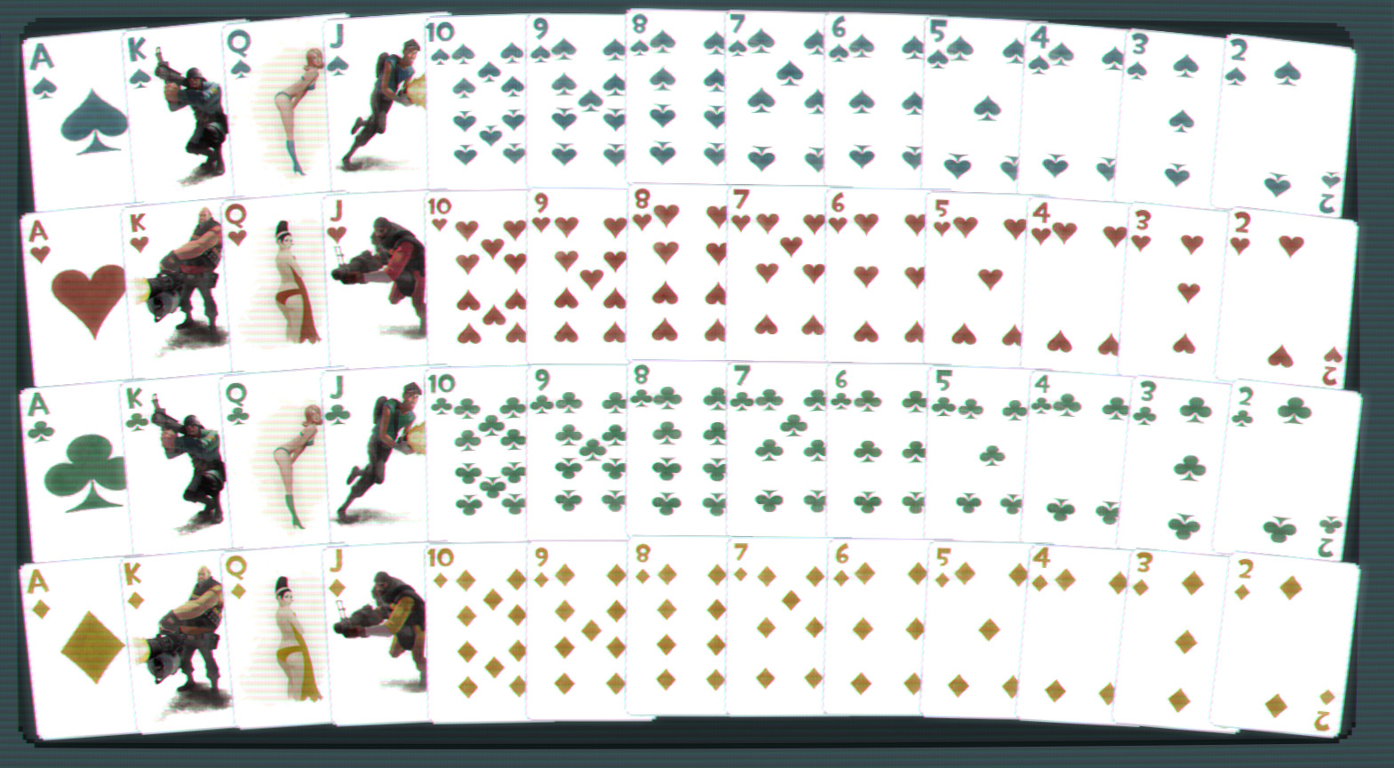 Team Fortress 2 Poker Night Cards Mod for Balatro | Balatro Mods