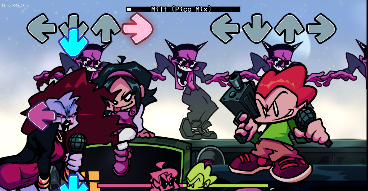 Friday Night Funkin'- Fanmade M.I.L.F (Pico Mix) Mod for Friday Night ...